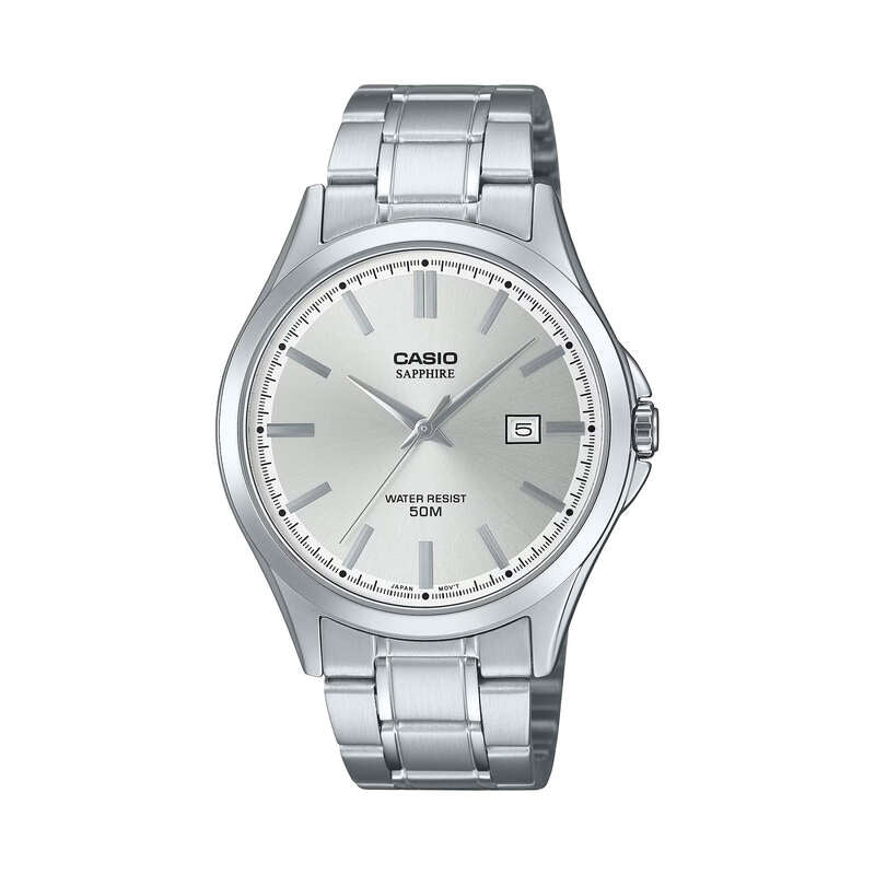 Casio MTS-115D-7A Men Analog Watch with Silver Stainless Steel Band – Urbonis Global Sdn Bhd
