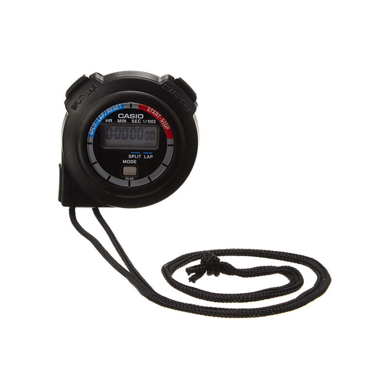 Casio Digital Stopwatch HS-3V-1R Black Resin Bezel – The Wola operated ...
